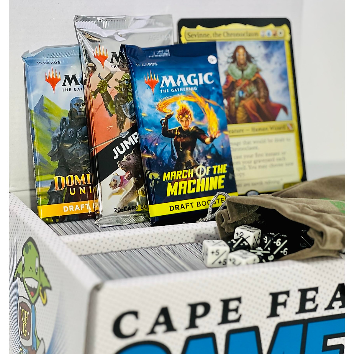 Cape Fear Games Magic The Gathering MTG Collection 1000+ Assorted Cards w/ Mythics, Rares and Foils
