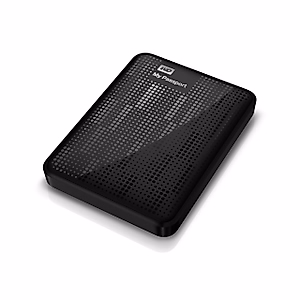 WD My Passport 320GB Portable External Hard Drive Storage USB 3.0 Black (WDBKXH3200ABK-NESN)