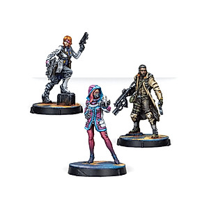Infinity Miniatures - CodeOne: Dire Foes Mission Pack Delta: Obsidian Head - Unpainted Miniature by Corvus Belli – Compatible with Infinity and Other Tabletop RPG TTRPG