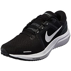 Nike Women's Air Zoom Vomero 16 Running Shoes, Black / White / Anthracite, 8.5 US