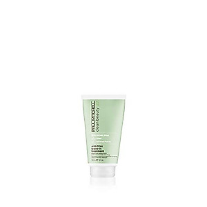 Paul Mitchell Clean Beauty Anti-Frizz Leave-In Treatment, Leave-In Conditioner, Anti-Humidity, For Textured, Frizz-Prone Hair, 5.1 fl. oz.