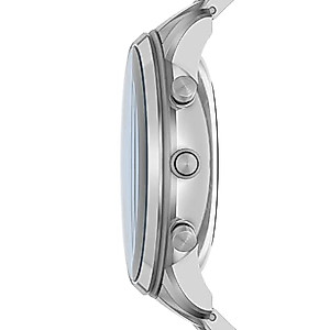 Fossil Neutra Gen 6 Hybrid 44mm Stainless Steel Smart Watch, Color: Silver (Model: FTW7072)