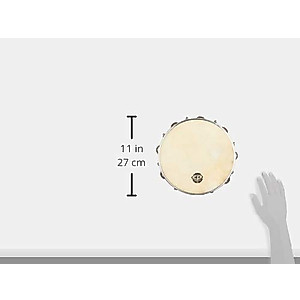 CP391 10" Tunable Tambourine, Wood