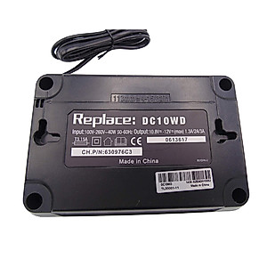 Replacement for Makita Battery 2pcs 12V BL1041 4,0A with DC10WD Charger Compatible with Makita Tools DF031D DF0331D JR103D MP100DZ TD110D 197339-1 HSS01D HP332D BL1041B BL1021B BL1015 DC10WC DC10SB