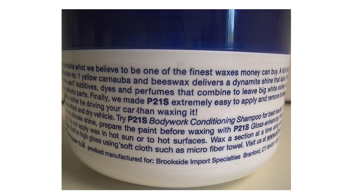 P21S Carnauba Wax - Deep Shine & Protection for Cars