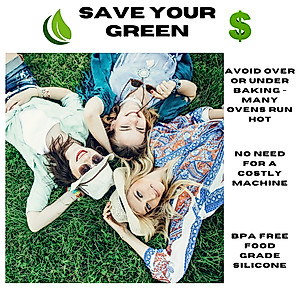 Decarboxylator Box, Decarb Box, Decarb Machine, Decarboxylation Machine, Use with Butter Maker, Oil Infuser Machines, Decarbox, Silicone Oven Baking Accessories - Edibox