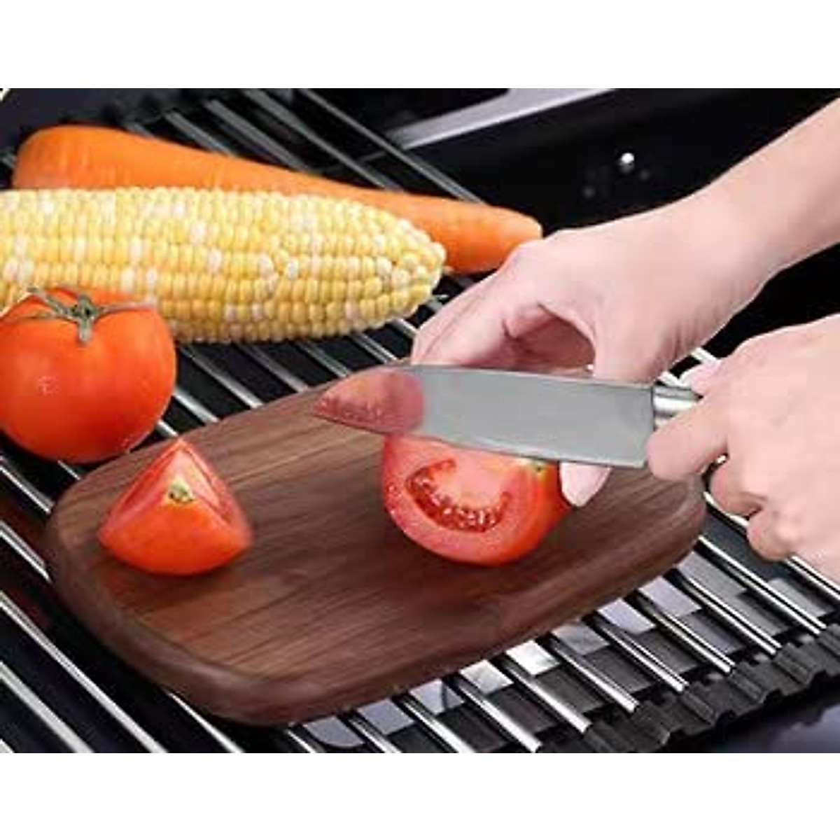 LLygezze Stainless Steel Roll-up Drying Rack Over The Sink Rack 17.5"x13"