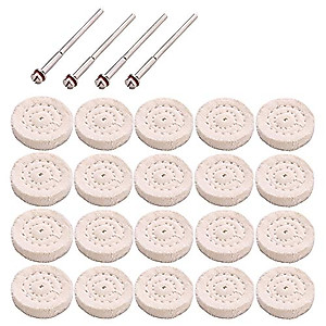 Mini Buffing/Polishing Wheel Muslin Buffs for Dremel Rotary Tool