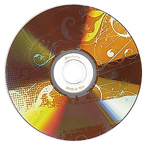 Verbatim 97503 DVD-R 4.7GB 16x Kaleidoscope Recordable Media Disc - 20 Disc Spindle - Assorted Colors