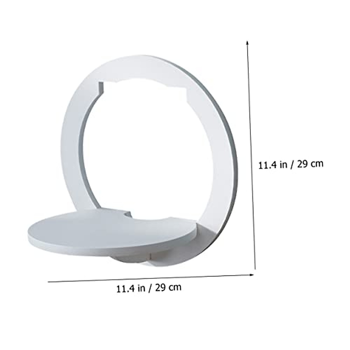 Garneck 3pcs File Cabinets for Home Office Laundry Room Shelves Kitchen Shelf Flower Pot Shelf Display Plant Pot Shelf Kitchen Wall Shelf Tv Table Wood-Based Panel White Cosmetic Tv Wall