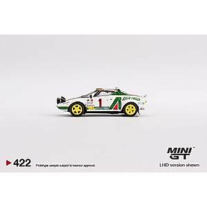 True Scale Miniatures Lancia Stratos HF 1977 Rally Montecarlo Winner #1 Limited Edition 1/64 Diecast Model Car MGT00422