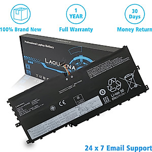 LAQUEENA L17M4P71 Laptop Battery Compatible with Lenovo ThinkPad X1 Yoga 3rd Gen 2018 Series Notebook L17M4P73 L17C4P71 01AV474 01AV475 01AV499 02DL003 SB10K97623 SB10K97624 SB10K97638 54Wh