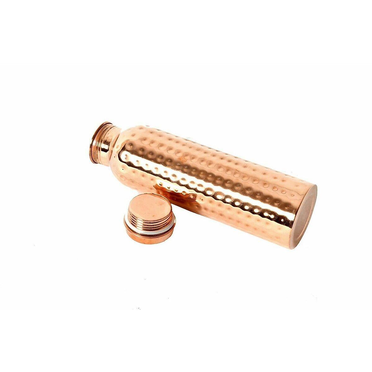 AVA DESIGNZ CLEO HOME | (32 Oz/950 ml) 100% Ayurvedic pure Copper Handcrafted Water Bottle | Lab-Tested, Leak-Proof Copper Vessel | Drink More Water And Enjoy The Health Benefits Immediately