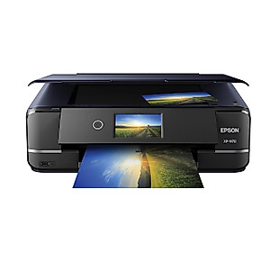 Epson Expression Photo XP-970 Wireless Color Photo Printer with Scanner and Copier (Renewed)