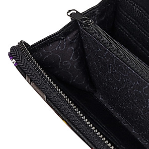 Loungefly Disney The Nightmare Before Christmas Wallet - Accordion Style & Zip Around