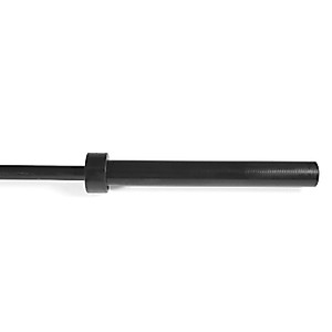 CAP Barbell ECO 7 ft. Olympic Bar, 30mm Grip Diameter, Bronze Bushings, Black