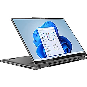 Lenovo Yoga 7i 14.0" 2.2K IPS Touchscreen 2-in-1 Laptop 12th Gen (Intel i5-1235U (Beat i7-1165G7),10-Core, 8GB LPDDR5, 512GB SSD, Intel Iris Xe, Backlit KYB, FP, WiFi 6, Win 11 Home) w/Hub (82QE00)
