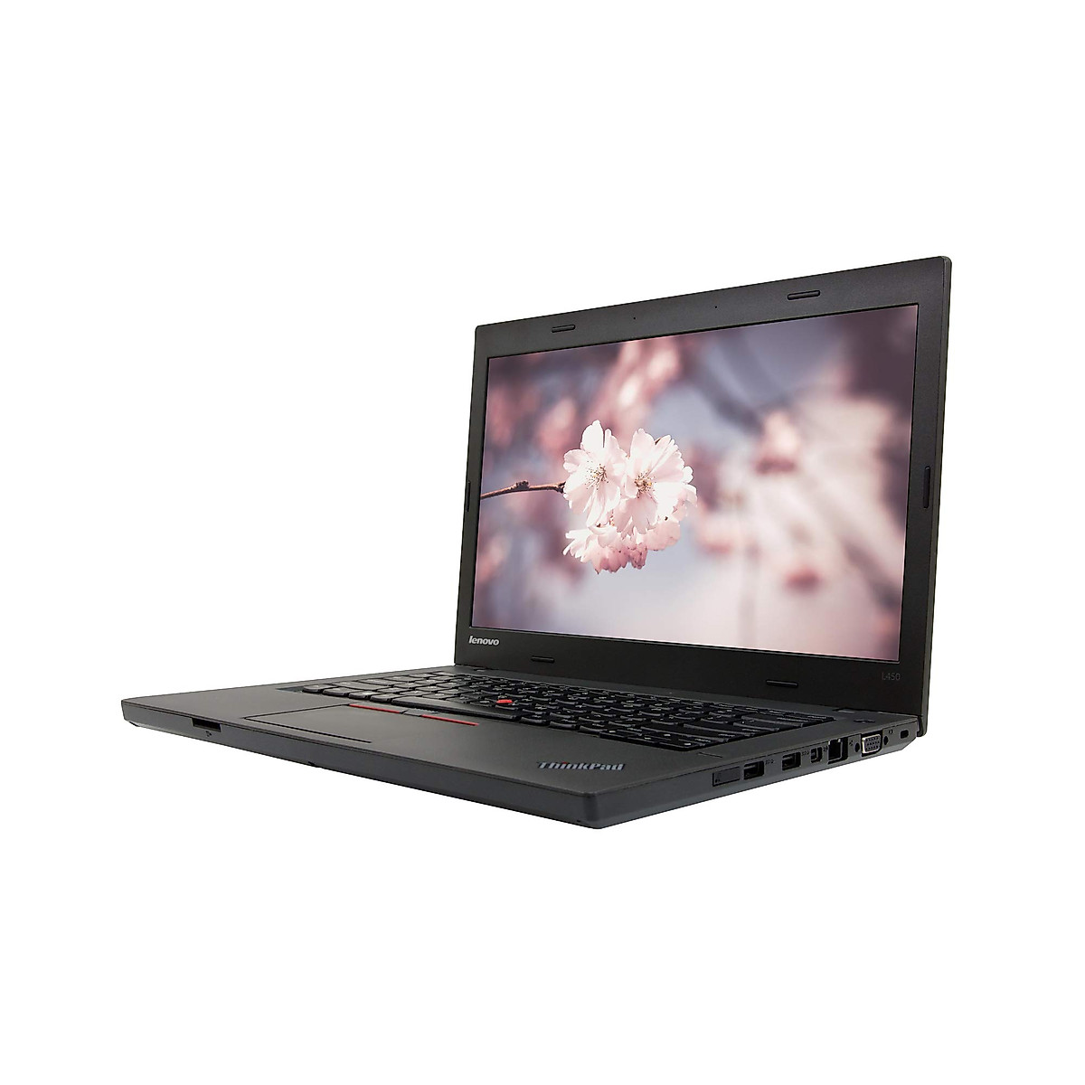 Lenovo L450 14 HD Laptop, Core i5-5300U 2.3GHz, 8GB RAM, 240GB Solid State Drive, Windows 10 Pro 64Bit (Renewed)