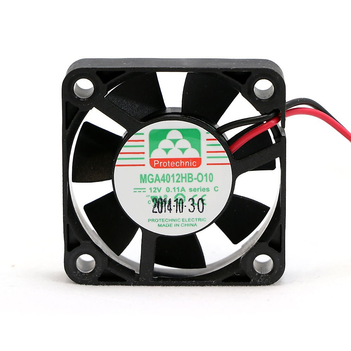 5 pcs package 40mm x 10mm fan ball bearing for 12V 3D printer replacement fan or 5V Raspberry Pi