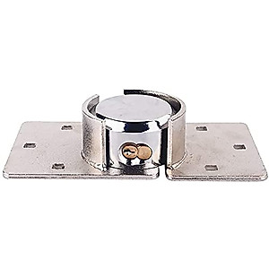 osea 2 Pack Van Door Padlock Heavy Duty Solid Steel Hasp 73MM Garage Shed Door Lock Security Padlock Nut with 4 Keys for Trucks, Gates, Vans and Vending Machines (A)