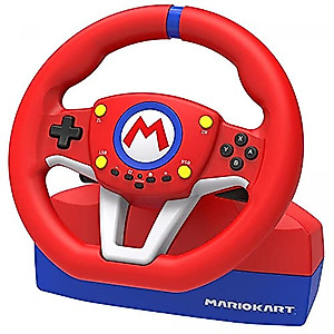 Hori Nintendo Switch Mario Kart Racing Wheel Pro Mini By - Officially Licensed By Nintendo