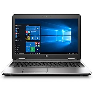 HP ProBook 650 G3 Business Laptop, Intel Core i5-7300U 2.5GHz Up to 3.1GHz, 16GB RAM, 512GB SSD, Backlit Keyboard, Fingerprint, CAM, 15.6" HD, Windows 10 Pro 64Bit (Renewed)