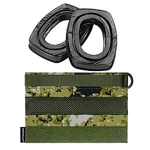 PROHEAR GEP02 Gel Ear Pads and HC01 Tactical Headset Cover for Howard Leight by Honeywell Impact Sport Sync Leightning Earmuffs