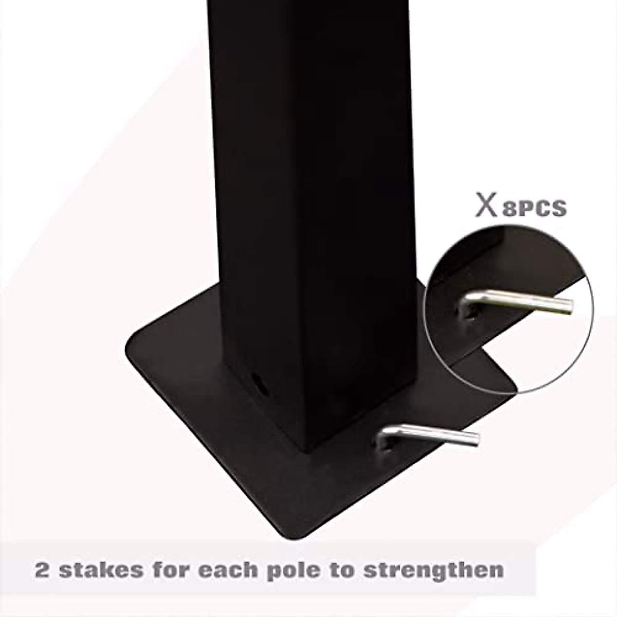 Merax Gazebo - 12Ft x 4.3Ft, Iron Double Tiered Outdoor Canopy with Bar Counters, for Patio Garden Backyard BBQ Grill, Beige