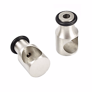 DIYHD 6ft Top Mount Barn Spoke Wheel Brushed Stainless Steel Rolling Track,Interior Indoor Sliding Hardware, 6 Feet Single Door Kit