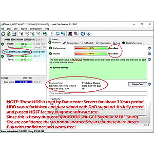 Western Digital Ultrastar DC HC520 HUH721212ALN600 12TB 7200RPM 256MB Cache SATA 6.0Gb/s 3.5" Enterprise Hard Drive (Renewed)