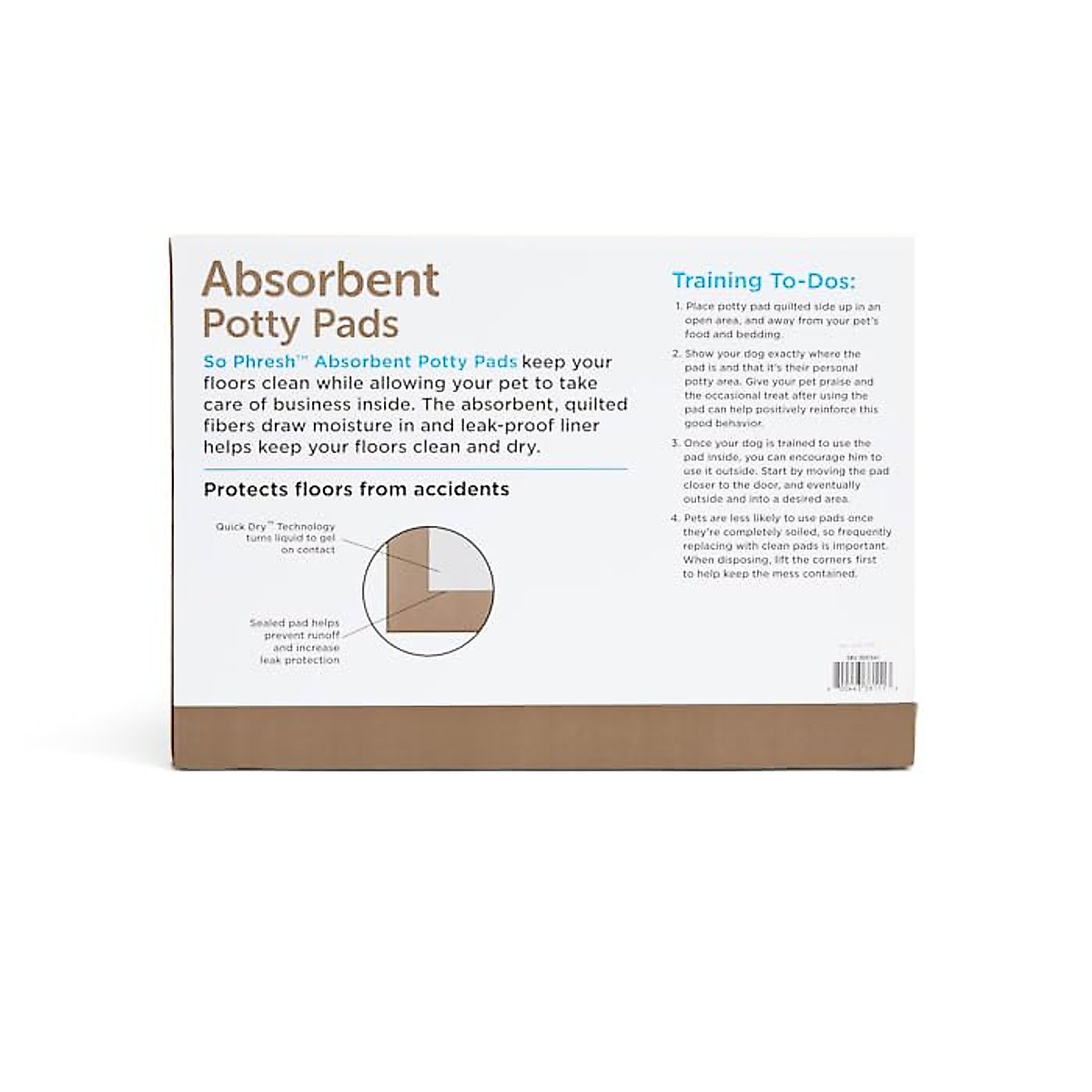 So Phresh Essentials Potty Pads, Count of 150