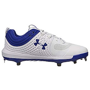 Under Armour Women's UA Glyde ST Softball Cleats 6.5 White