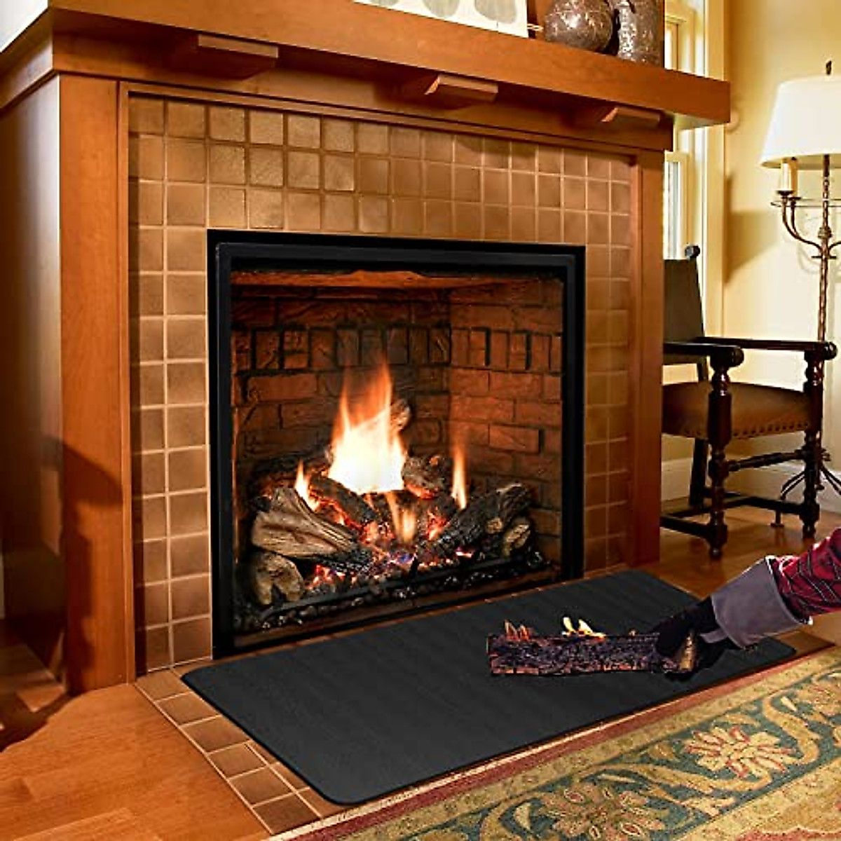 Sunerve Large Under Grill Mats, Grease matt under grill, 48*30 Inch ...