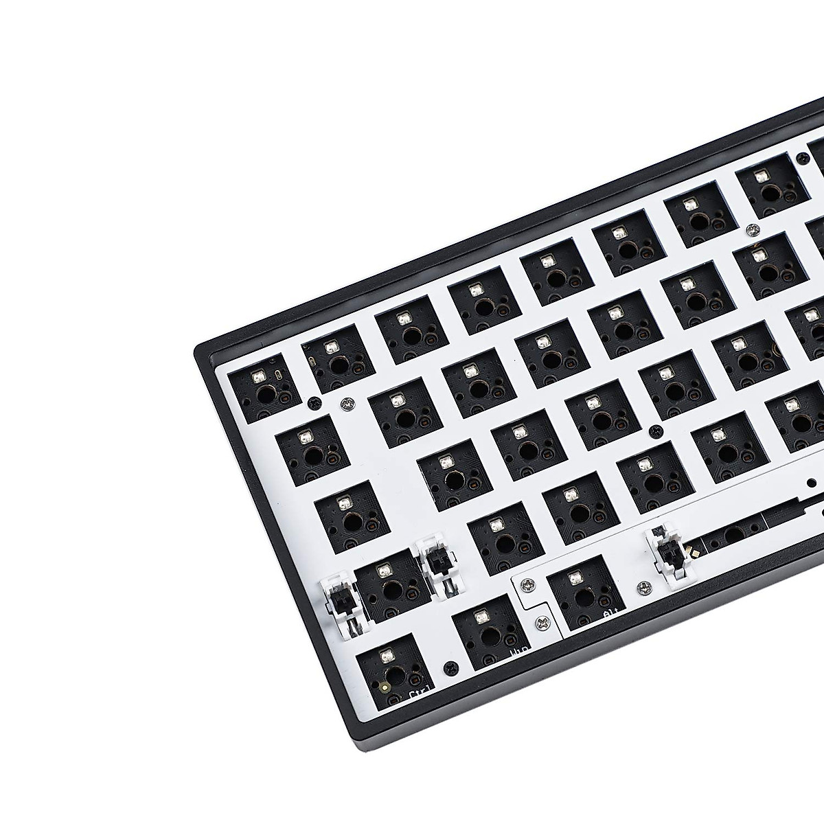 Skyloong 64 GK64 GK64x RGB Hot Swap Programmable Wired Case PCB Plate Cherry MX Keyboard DIY kit Replacable Space