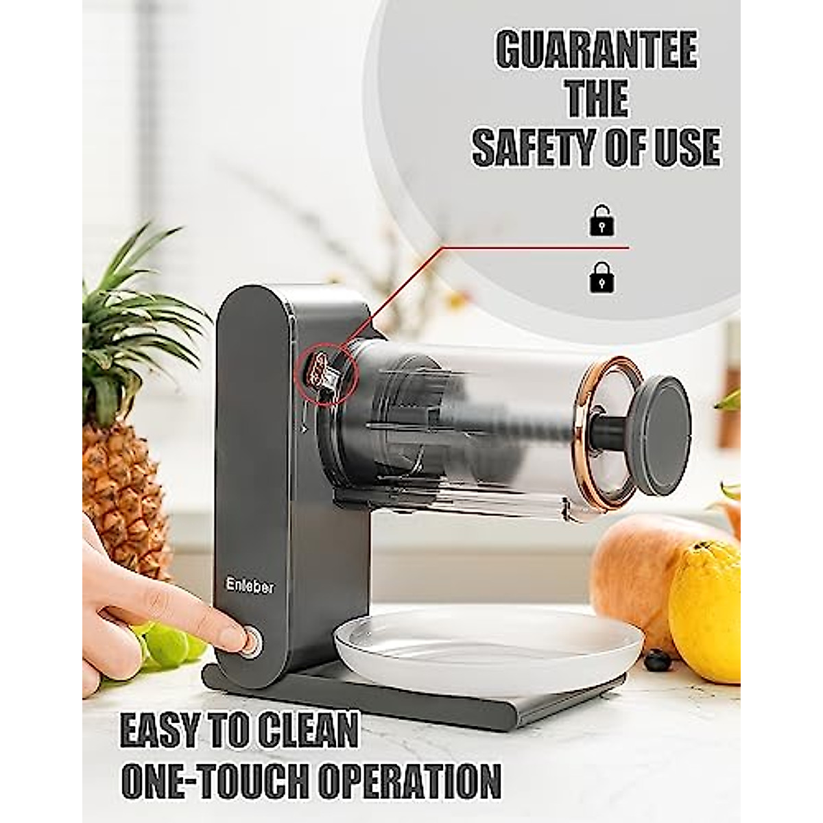 Shaved Ice Machine Electric - Rechargeable Snow Cone Maker, Frozen Dessert Machine Makes Soft Smoothies, Slushie (Dark Grey)