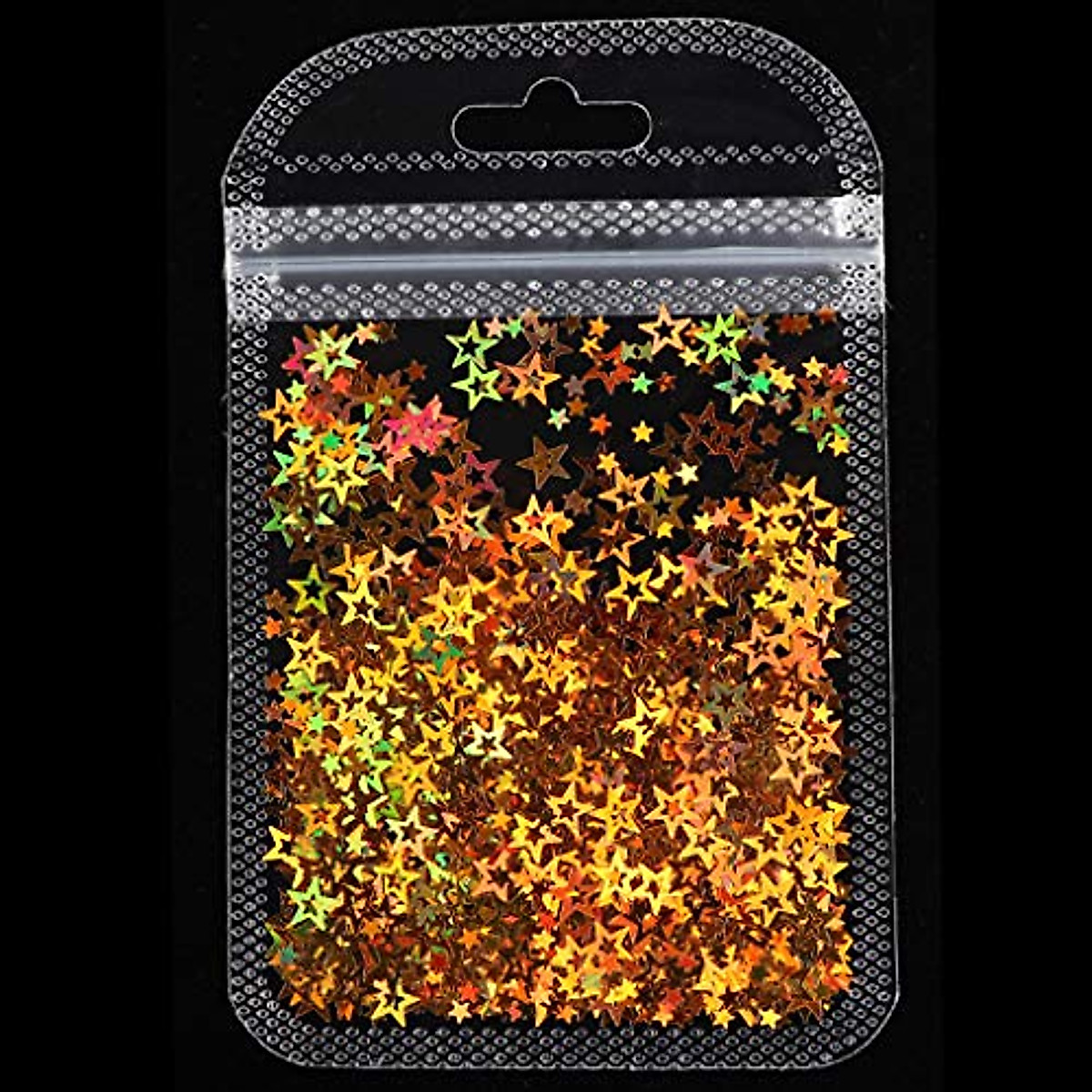 Stars Crystal Sequins Epoxy Resin Mold Filler Holographic Nail Sequins Glitter Flakes for Nail Art Decorations