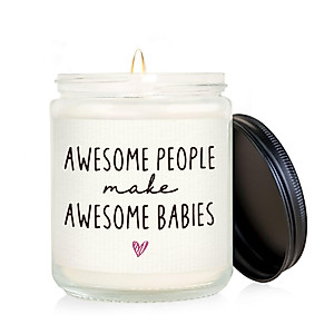 Petalsun Gender Reveal Gifts, New Mom Gifts for Women, Pregnancy Gifts for Expecting Mom, New Parents Gifts, Mom to Be Gifts, New Mom Christmas Gifts, Handmade Lavender Natural Soy Wax Candle