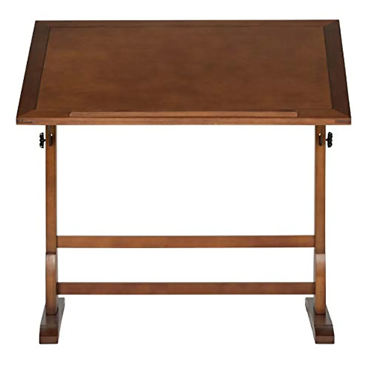 Vintage Rustic Oak Drafting Table, Top Adjustable Drafting Table Craft Table Drawing Desk Hobby Table Writing Desk Studio Desk, 42''W x 30''D