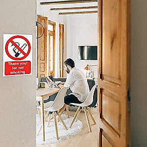 Acrylic Sign Holder 8.5 x 11, Clear Acrylic Sign Holder with 3M Tape, No Drilling Acrylic Wall Frame for Office, Home, Store, Restaurant(3 Pack)