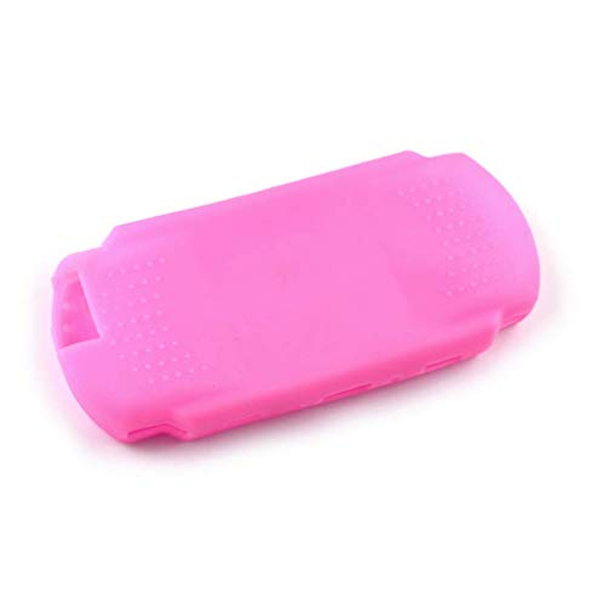 Silicone Rubber Case Protective Soft Gel Cover Skin Shell for PSP1000 PSP 1000 (Pink)