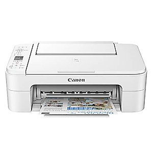 Canon Pixma TS3320 White, Works with Alexa