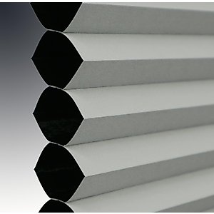 BlindsAvenue Custom ¾” Pleat, Cellular Shades, Color Urban Gray, Blackout Fabric Available in 2 Cordless Lift Systems. Customize to Widths Between 18”-96” Wide & Any Height Between 18”–84”
