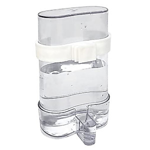 Automatic Bird Waterer Feeder,Bird Water Dispenser for Cage,2PCS No Mess Bird Feeder Parakeet Waterer Cockatiel Cage Accessories