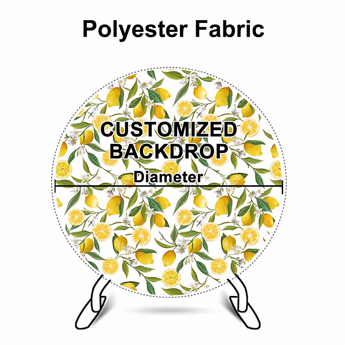 DORCEV 7.2x7.2ft Sage Green Round Backdrop Cover Polyester Solid Green Circle Backdrop Balloon Arch Cover for Party Kids Baby Shower Gender Reveal Birthday Party Bridal Shower Wedding Party Decor Prop