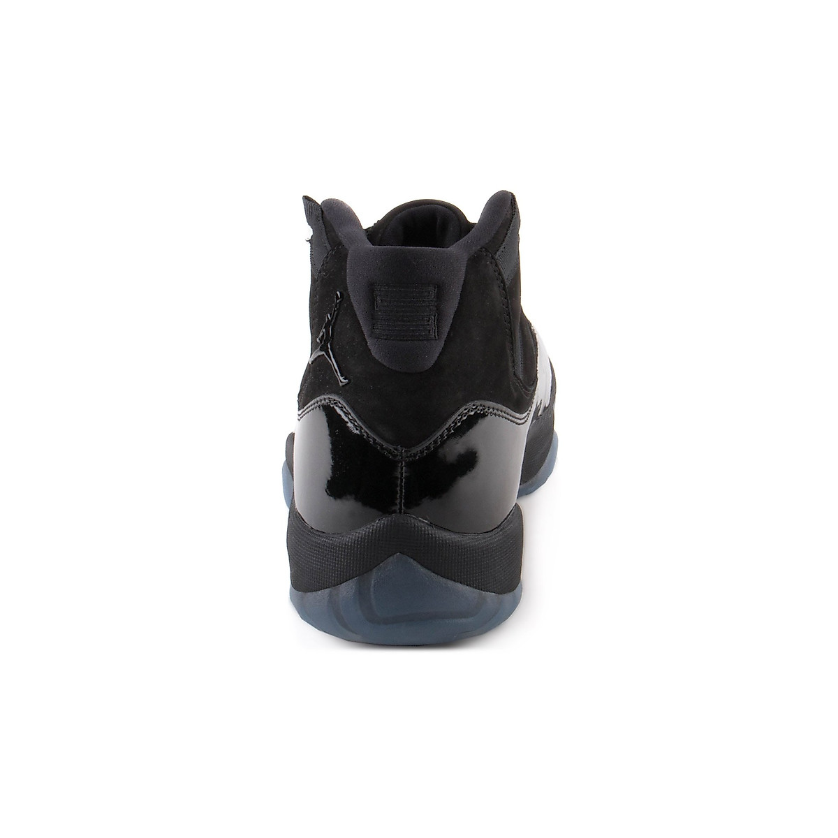 Jordan Mens Air Jordan 11 Retro 378037 005 Cap & Gown - Size 10 Black/Black/Black