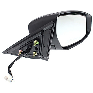 Kool Vue Driver & Passenger Side Power Heated Mirrors for Nissan Altima 2013-2018 With Signal Light Paintable Sedan