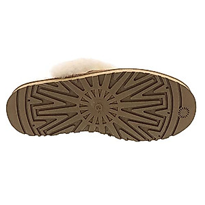 UGG Unisex-Child Funkette Slipper, Chestnut, 4