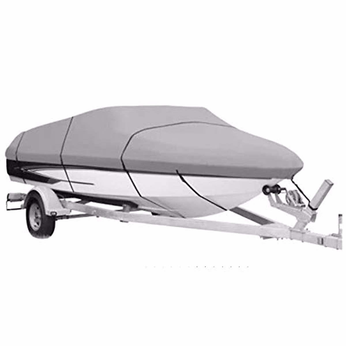 SBU Boat Cover Compatible for Regal 2000 BR/ 2000 FASTRAC W/O Tower 2007 All Weather Protection