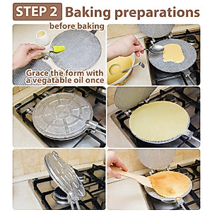 Waffle Maker - Waffle Cone Maker - Krumkake Iron - Wafer Maker - Waffle Makers - Waffle Cone Maker Machine - Stroopwafel Maker - Ice Cream Cone Maker - Wafer Iron - Stroopwafel Iron - Вафельница