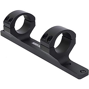 Monstrum Scope Mount for Savage Axis Rifles | Low Profile | 1 Inch Diameter (New Version Post 9/2021 Models) | 4-12x44 Rifle Scope with Adjustable Objective | Bundle